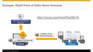 SAP HANA and Apache Hadoop for Big Data Management (SF Scalable Systems ...