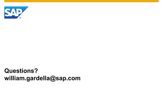 SAP HANA and Apache Hadoop for Big Data Management (SF Scalable Systems ...