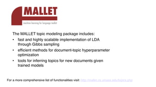 SFScon18 - Gabriele Sottocornola - Probabilistic Topic Models with ...
