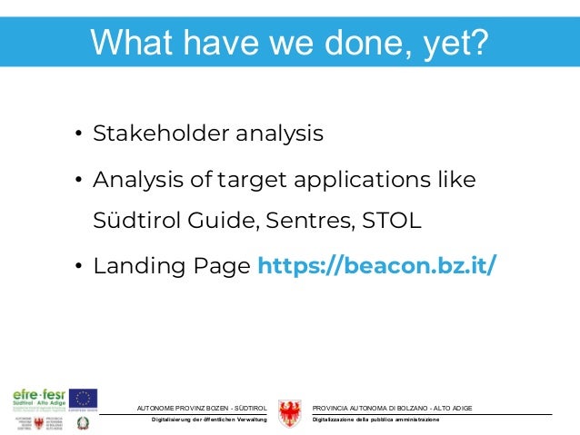 SFScon18 - Michele Tais - Beacon Südtirol – Alto Adige