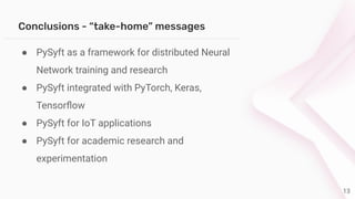 SFScon 2020 - Daniele Gadler - PySyft – an Open-Source Framework for ...