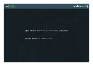 SFScon 2020 - Davide Montesin - Open source business plan visual ...