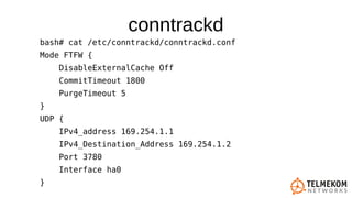 SFScon 2020 - Jakob Schwienbacher - Linux as HA Router - Linux Kernel ...