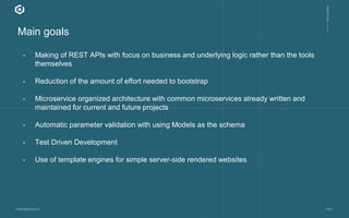 SFScon 2020 - Nikola Milisavljevic - BASE - Python REST API framework | PDF