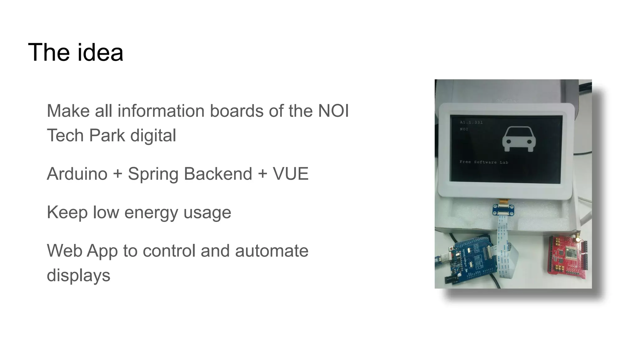 Sfscon 2020 Simon Dalvai Arduino E Ink Room Info Displays With Automated Content Ppt