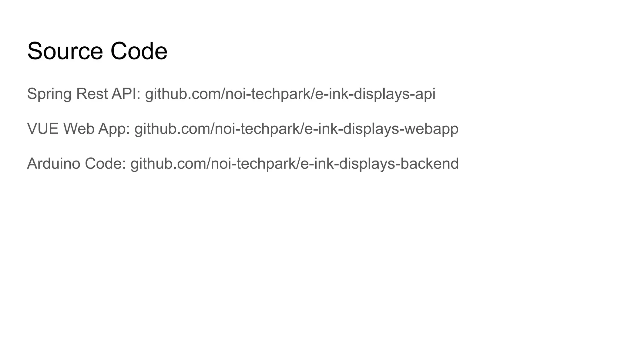 SFScon 2020 - Simon Dalvai - Arduino E-Ink room info displays with ...