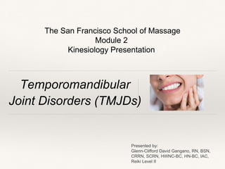 SFSM TMJD Presentation | PPT