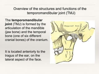 SFSM TMJD Presentation | PPT