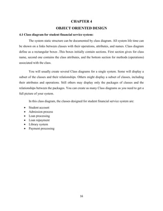 Project-Student Financial Service System | PDF