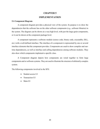 Project-Student Financial Service System | PDF