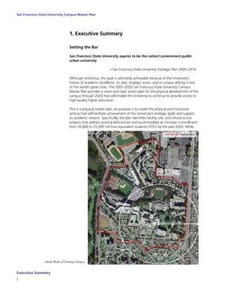 SFSU Campus Master Plan 2007 | PDF