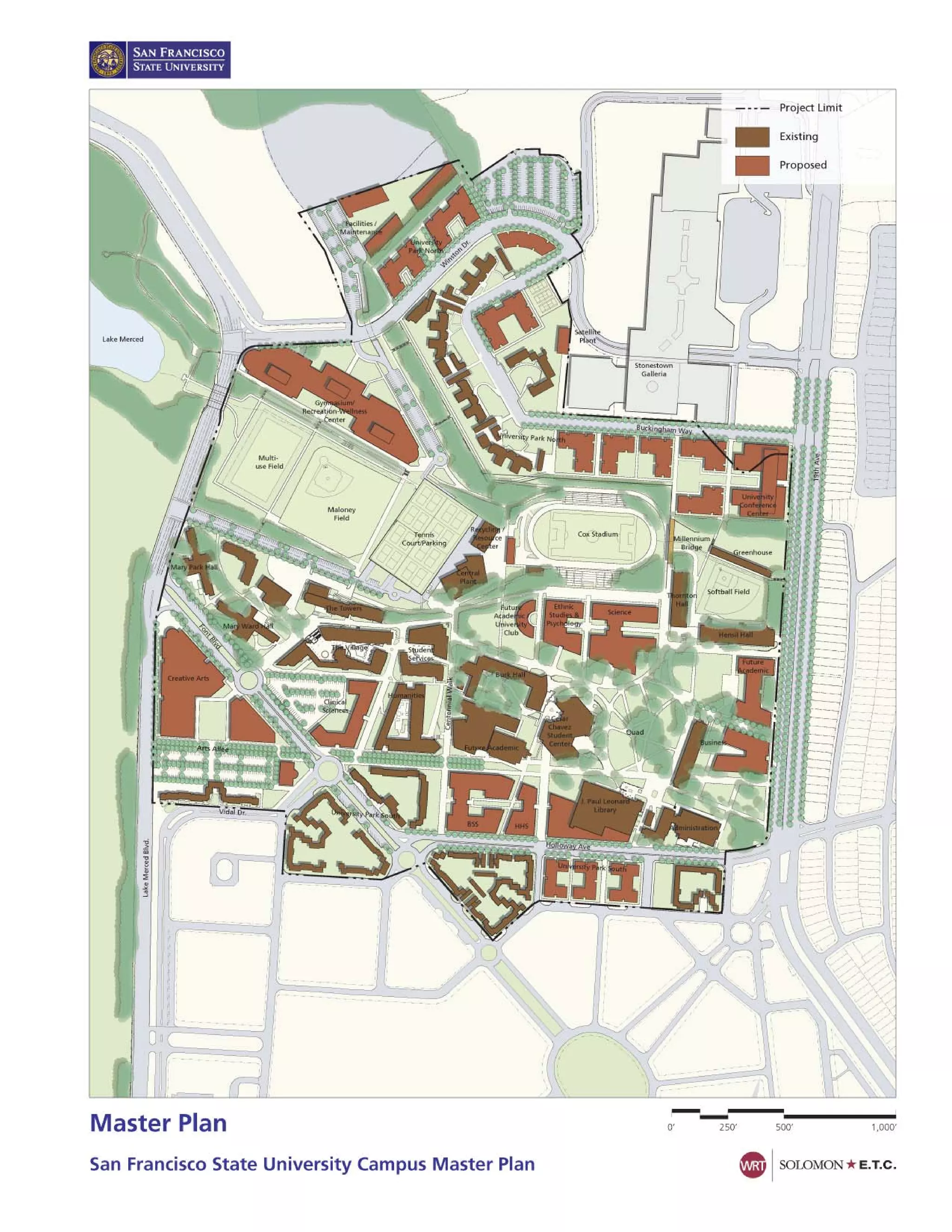 Sfsu Campus Master Plan 2007 | PDF
