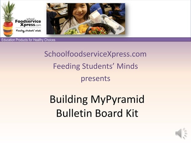 My Pyramid Bulletin Board Kit | PPT