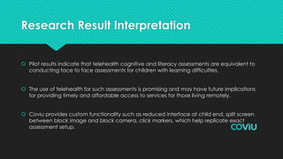 Speech Pathology and Telehealth | PDF