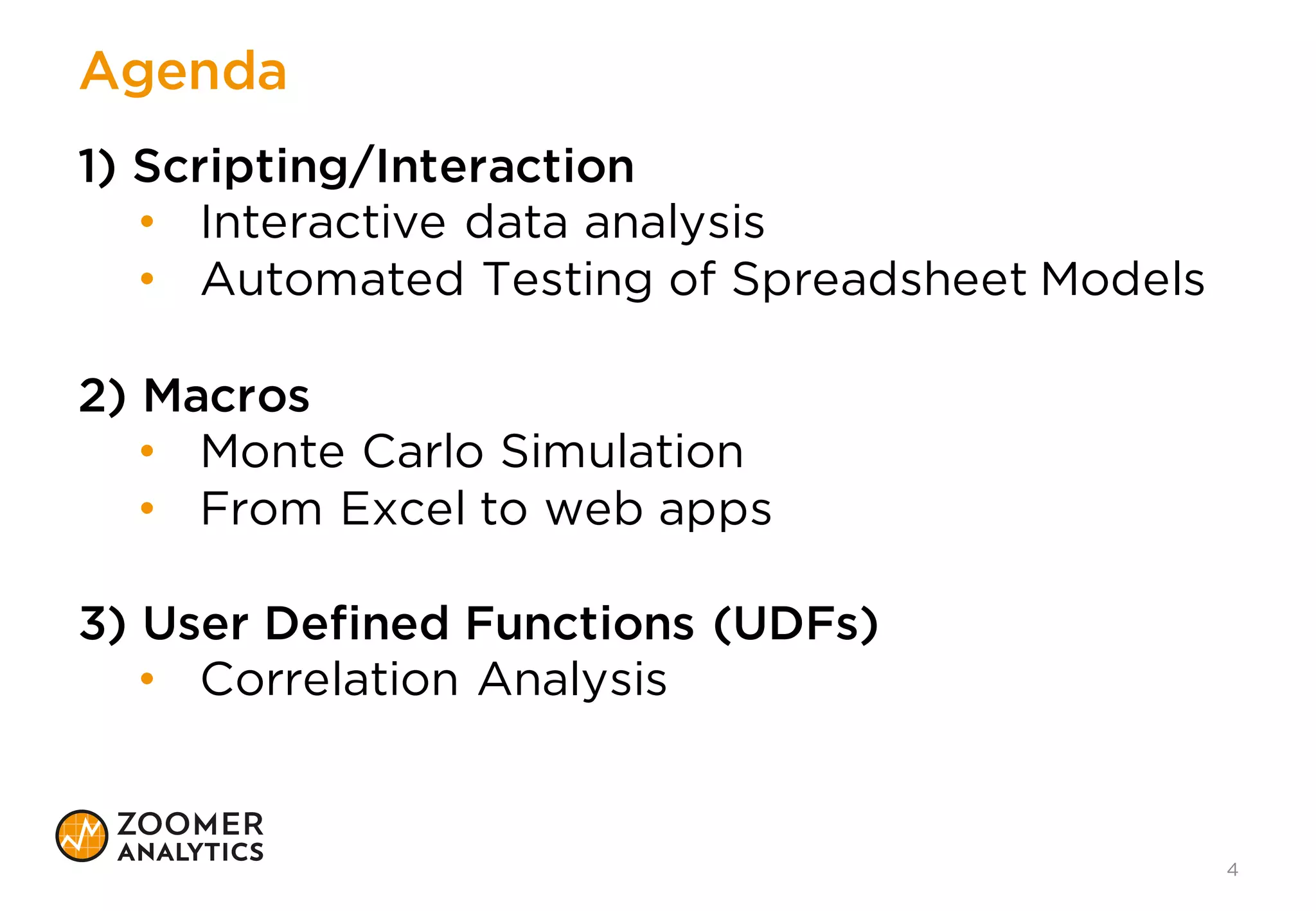 xlwings Presentation (Excel & Python) Swiss FinteCH event | PPT