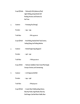 Sft company profile | DOCX