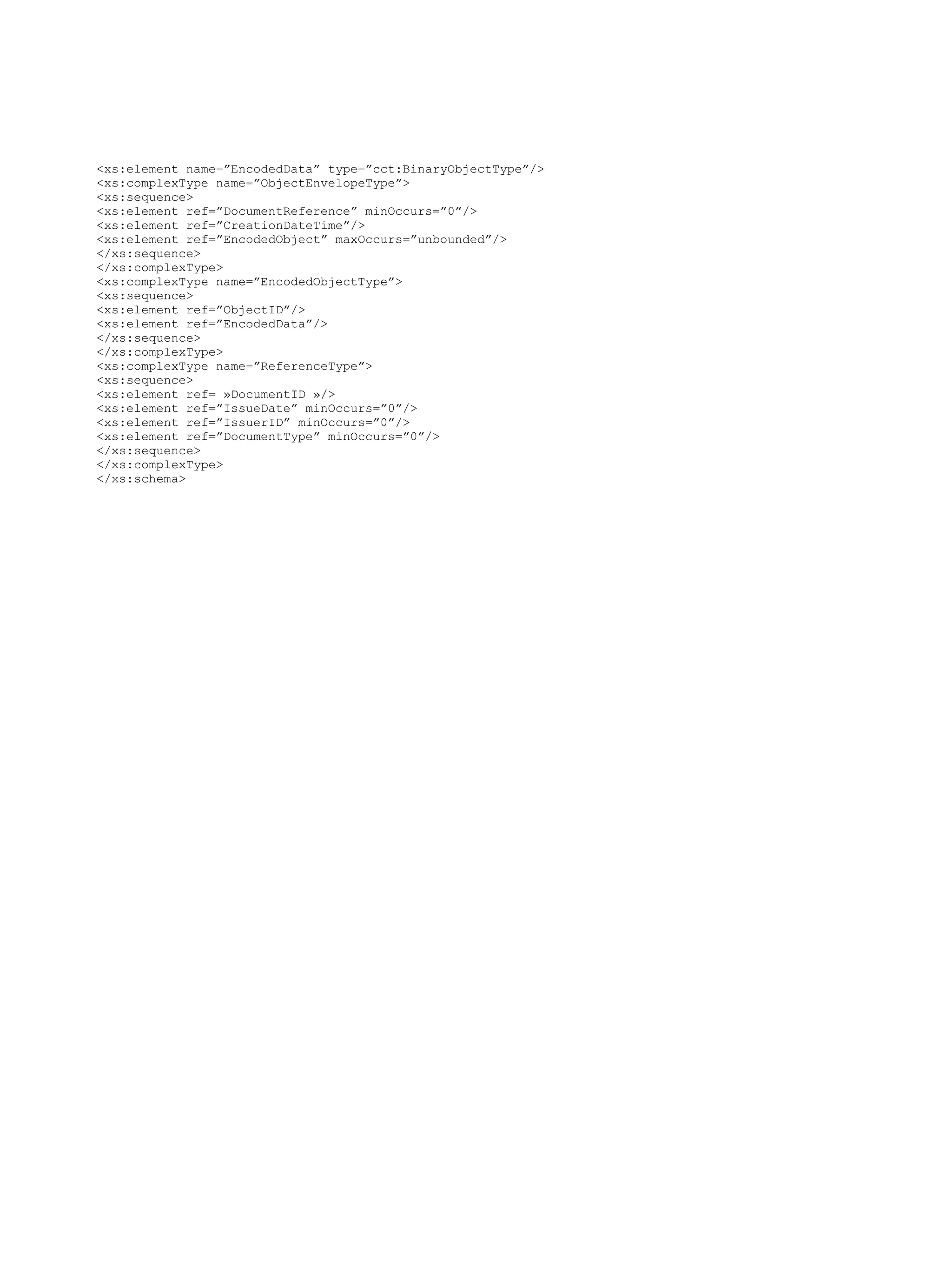 Sfti externt objekt dokumentschema object envelope 1 0 | PDF