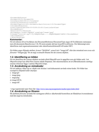 Sfti externt objekt dokumentschema object envelope 1 0 | PDF