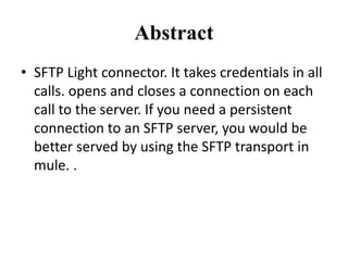 Sftplite | PPT