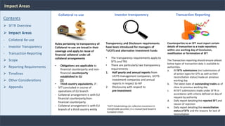 Securities Financing Transactions Regulation | PPTX