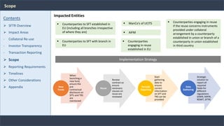 Securities Financing Transactions Regulation | PPTX