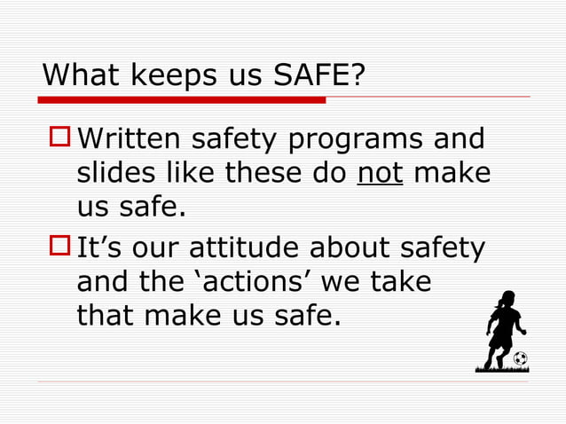 2012 Brookside Soccer Coaches' Safety Presentation | PPT