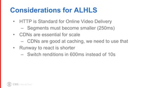 What's the deal with Apple's Low Latency HLS (ALHLS)? | PPT