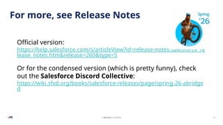 Salesforce Spring ’26 Release Highlights and Key Updates | PPTX