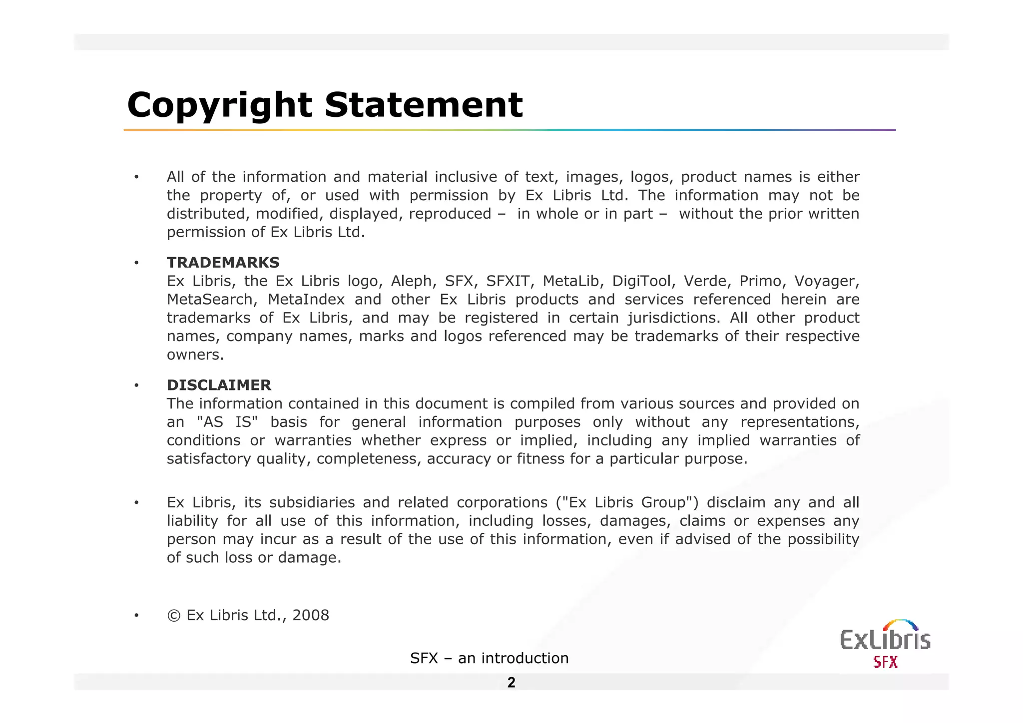 Sfx An Introduction | PDF