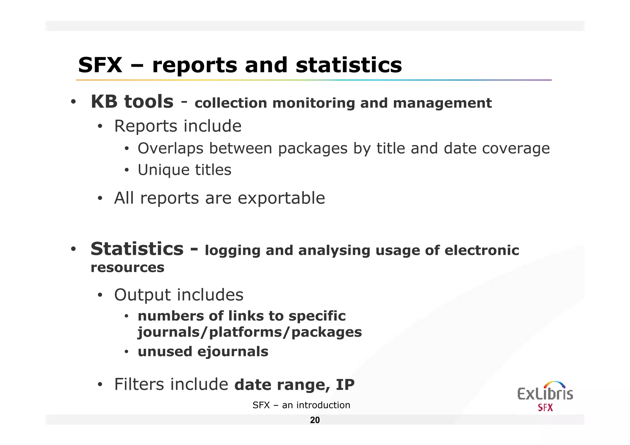 Sfx An Introduction | PDF