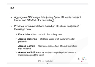 Sfx An Introduction | PDF