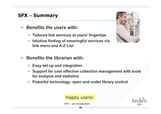 Sfx An Introduction | PDF