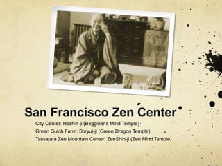 SF Zen Center Design Presentation | PPT