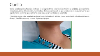 Correcta exploración del sistema cardiovascular | PPTX
