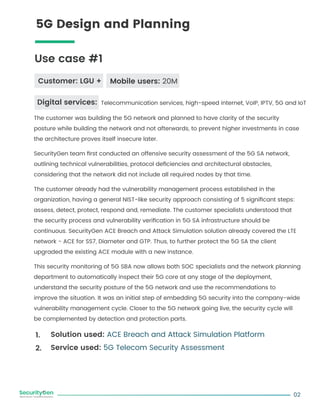Unlock the Future: SecurityGen's 5G Standalone Solutions | PDF