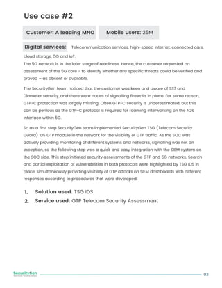 Unlock the Future: SecurityGen's 5G Standalone Solutions | PDF