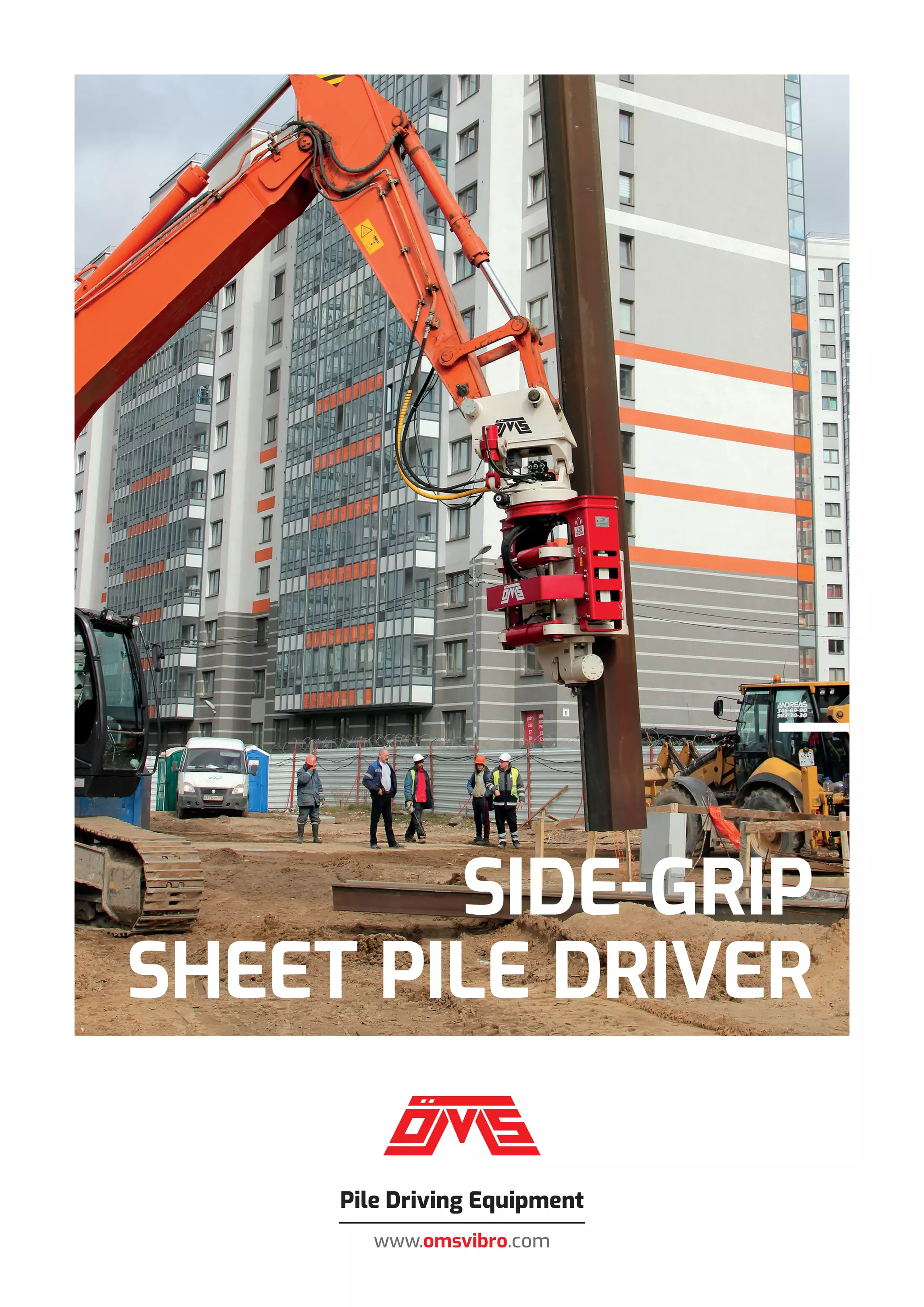 Side Grip Vibro Hammer - OMS Pile Driving Equipment | PDF