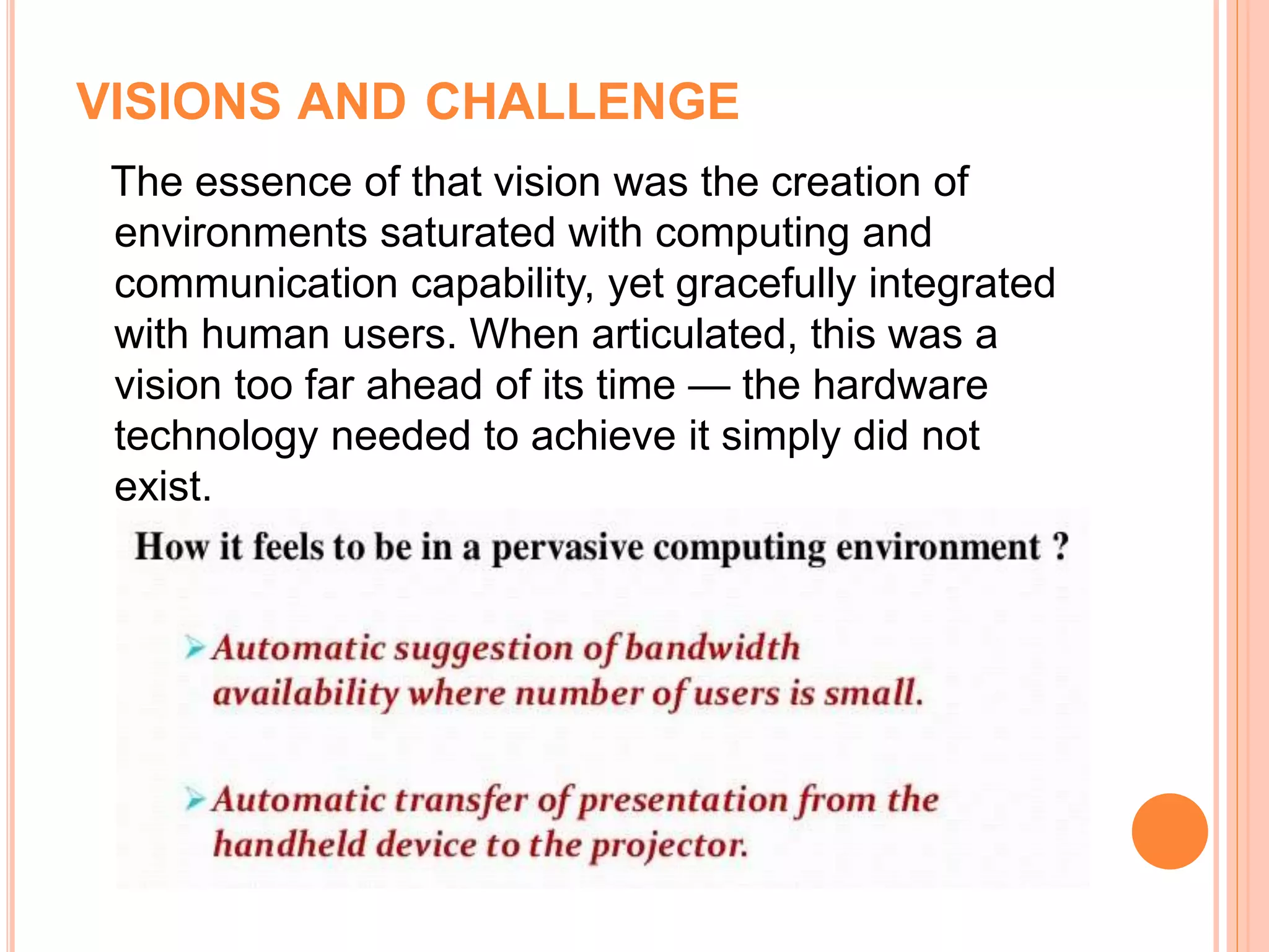 Pervasive Computing | PPTX
