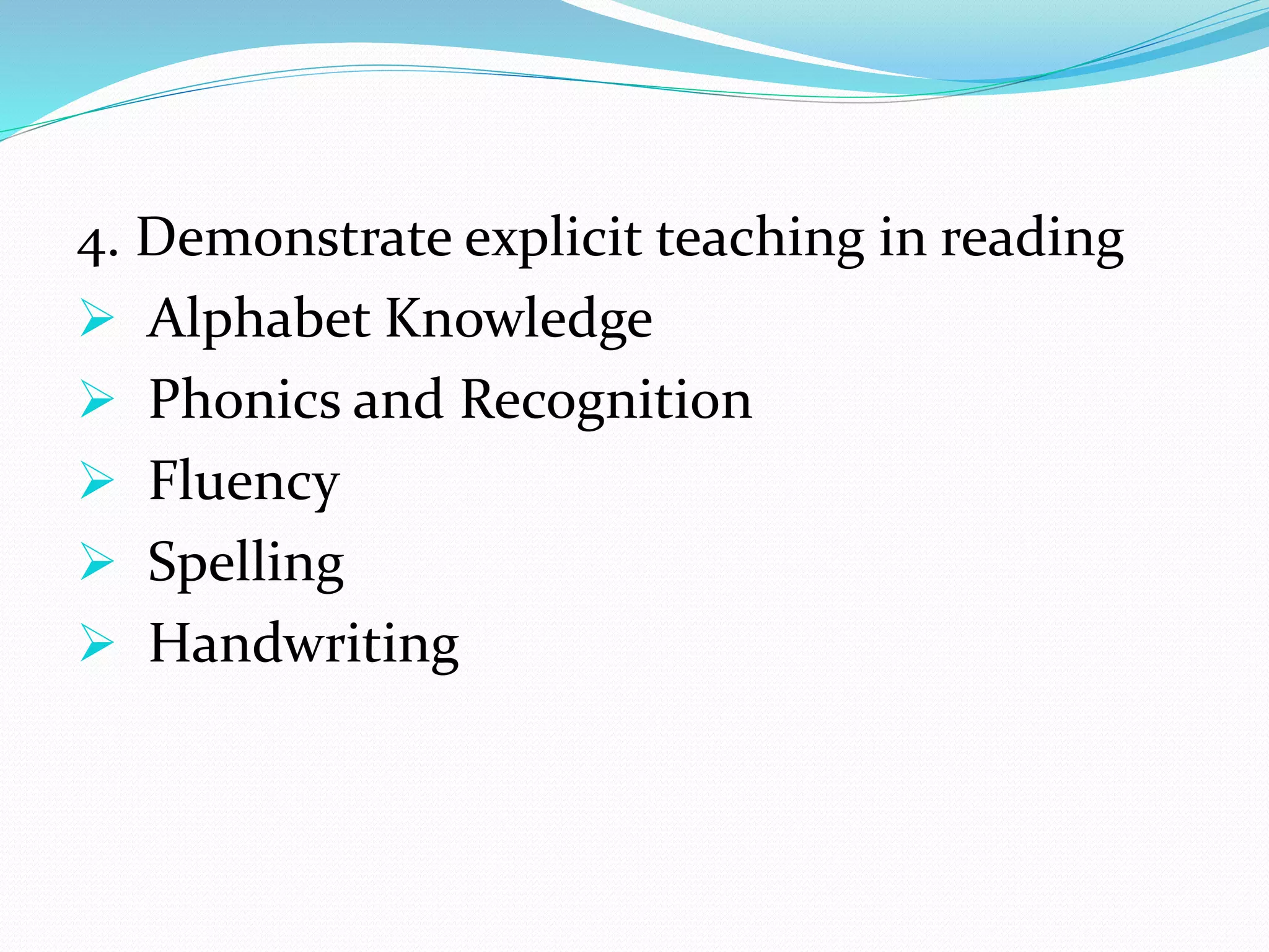 Principles of Decoding and Explicit Instruction | PPTX