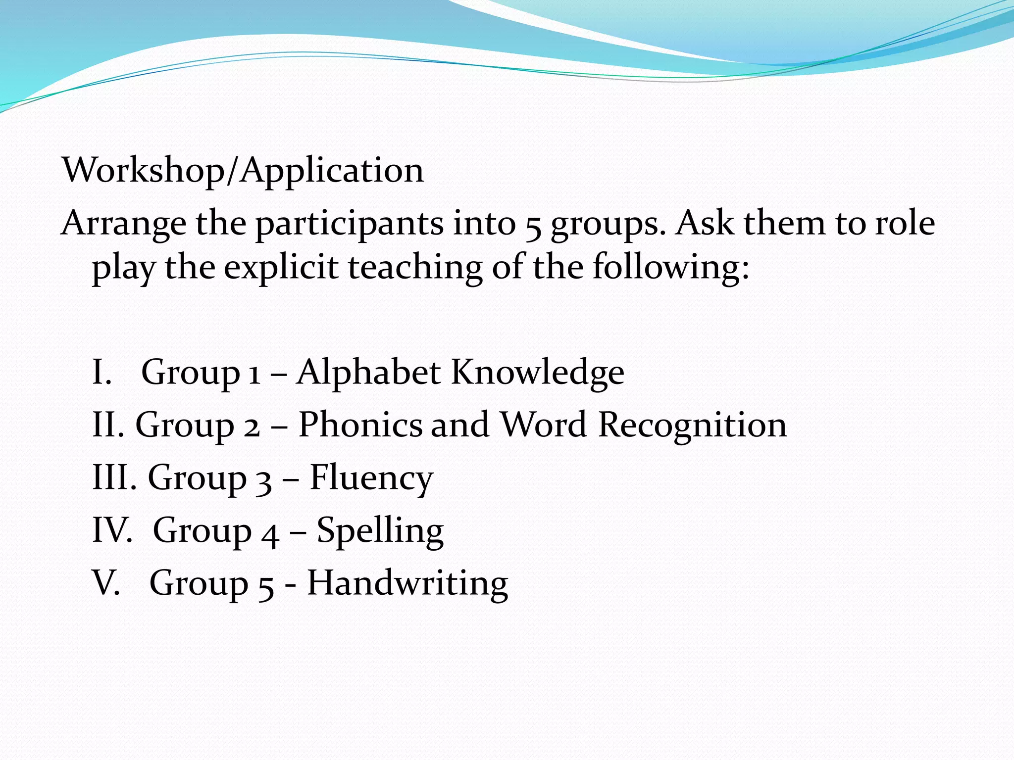 Principles of Decoding and Explicit Instruction | PPTX