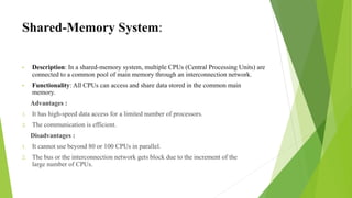 Three main Architectures For Parallel Database.pptx