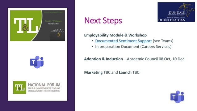 Embedding Employability Steering Cmte Sept 2021 | PPT
