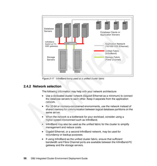 DB2 Integrated cluster enviorment deployement | PDF