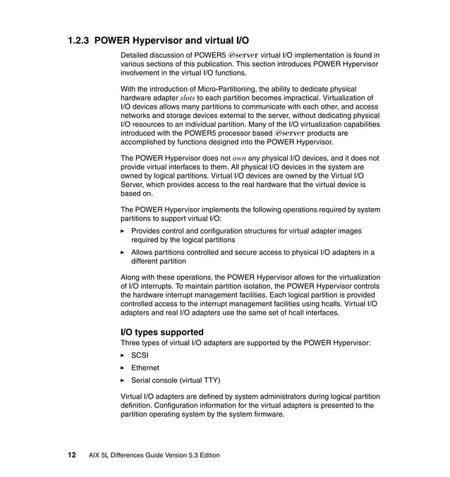 AIX 5L Differences Guide Version 5.3 Edition | PDF