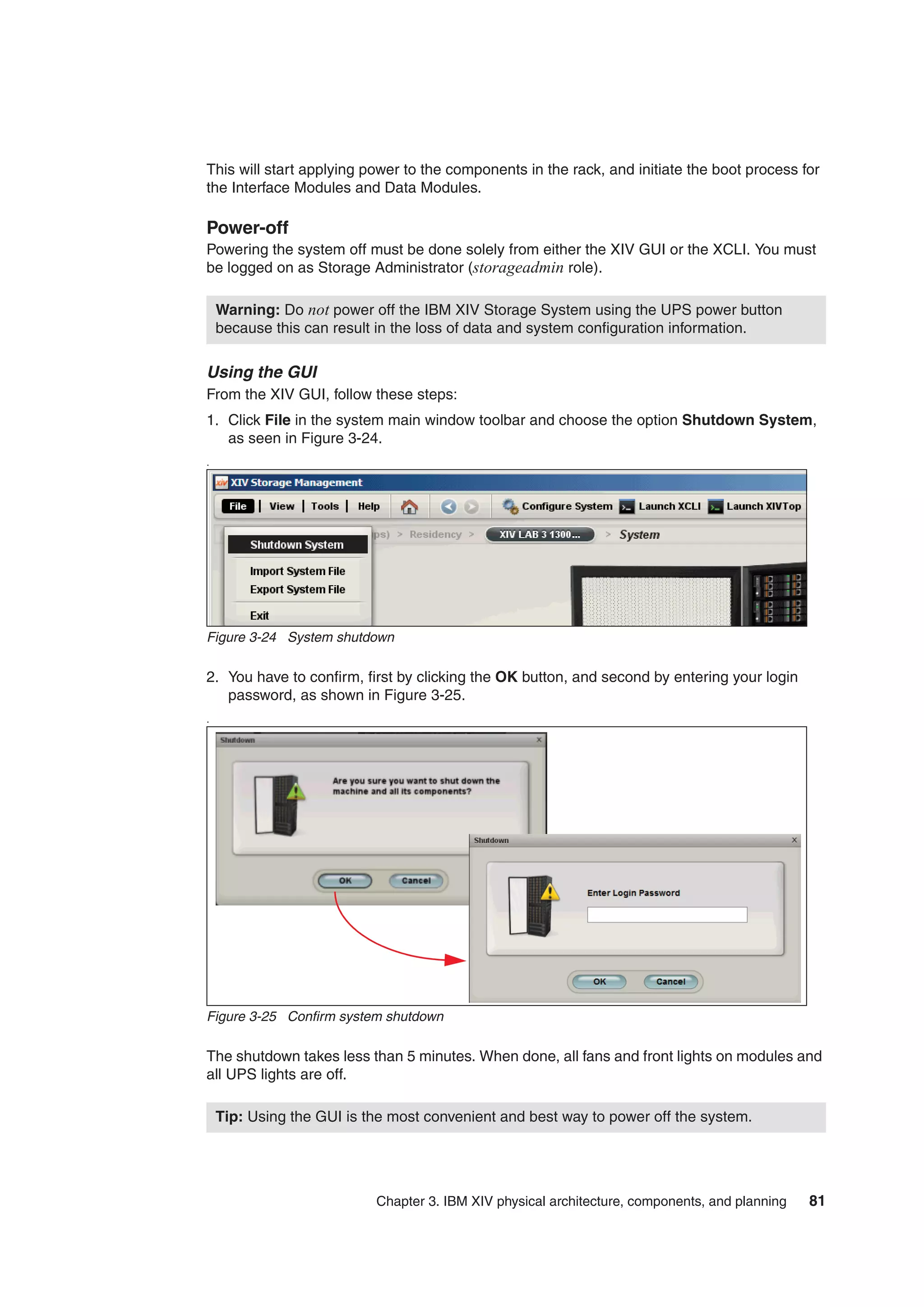 How to Power off your IBM XIV | PDF