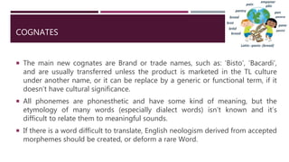 Translation of Neologisms | PPT