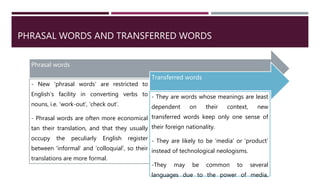 Translation of Neologisms | PPT