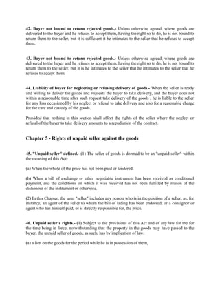 Bare Act- Sale of Goods Act, 1930 | PDF