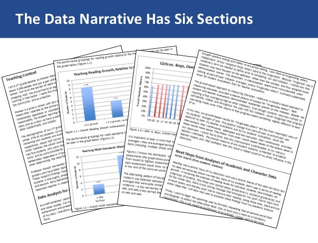 Data Narrative Sections