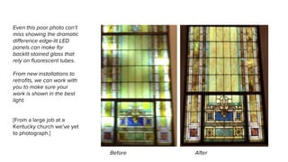 ImagiLux LED Light Panels: The Ideal Source for Illuminating Stained ...